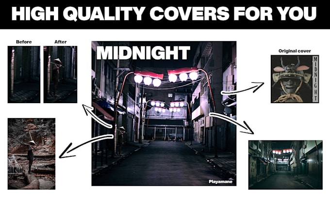Design a stunning album, single, ep cover based on your indications by ...