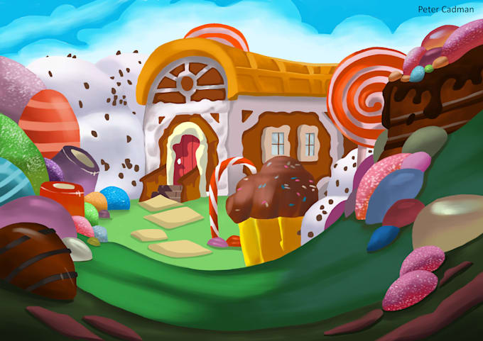 Produce high quality stylized platform concept art by Petercadmanart ...