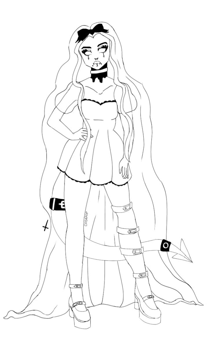 Draw digital art of you, groups, or your characters by Codapop | Fiverr