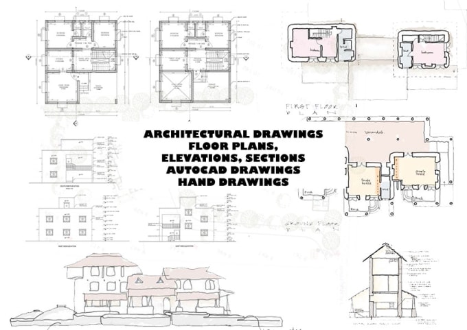 Draft and designs your awesome architectural projects in autocad and ...