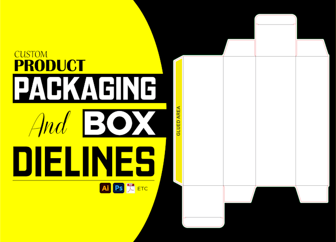 Do custom product packaging design and dieline by Malikhamza957 | Fiverr