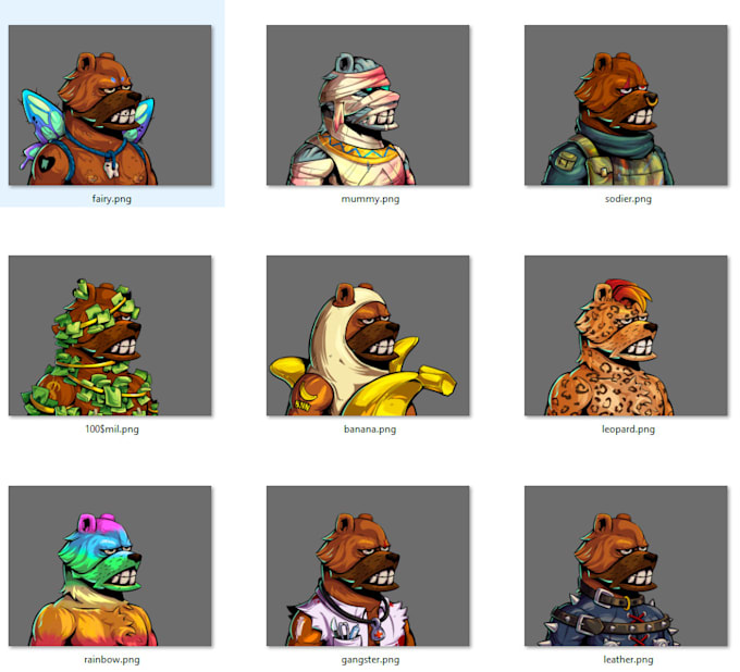 Make an infinity generated nft art collection by Namardos | Fiverr