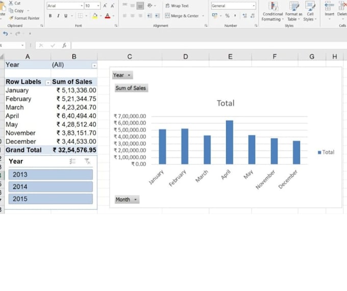 Do ms excel services and reporting by Fariheha | Fiverr