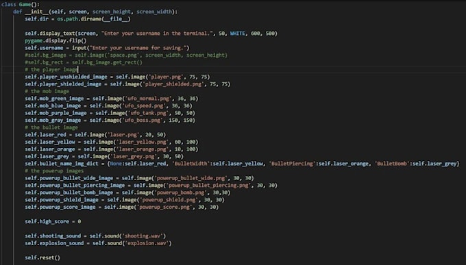 Develop a python and pygame project by Lincoln_kennedy | Fiverr