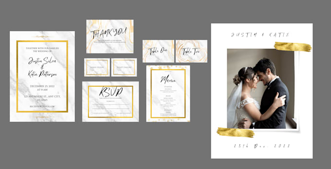 Create custom event invitations with your color and theme by Mandycait ...
