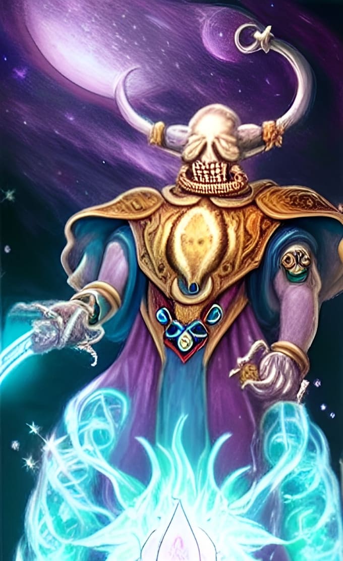 Create a space god by Big_man_art | Fiverr