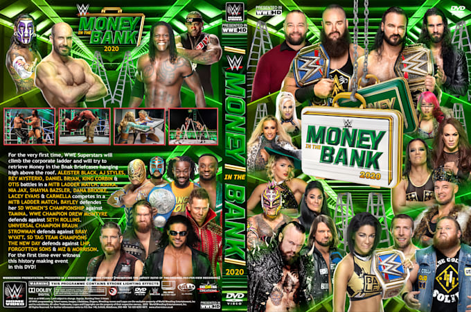 Create wwe dvd covers and wrestling posters by Chirantha1 | Fiverr