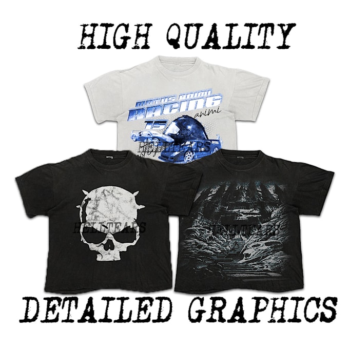 Create the hardest design for your clothing brand by Helltear | Fiverr