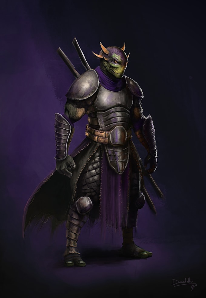 Design dnd or scifi characters fast by Indreko | Fiverr