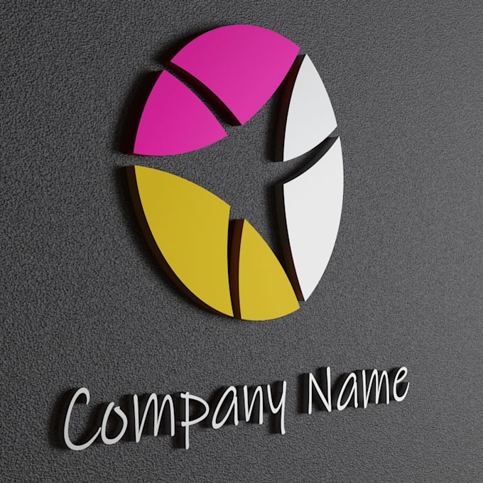 Make a 3d logo from 2d for your company by Sn_renders | Fiverr