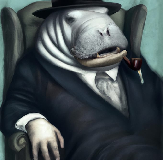 Create a mafia portrait of your favourite animal by Enzoluxdux | Fiverr