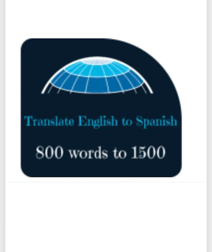 Do excellent translation english to spanish language by Chanel450 | Fiverr