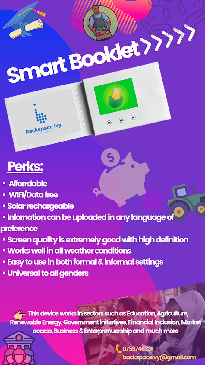 Design exceptional visual graphics by Backspaceivy | Fiverr