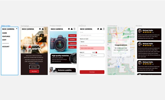 Create a low and high res functioning web app prototype by Khryztof ... Create a low and high res functioning web app prototype by Khryztof ...