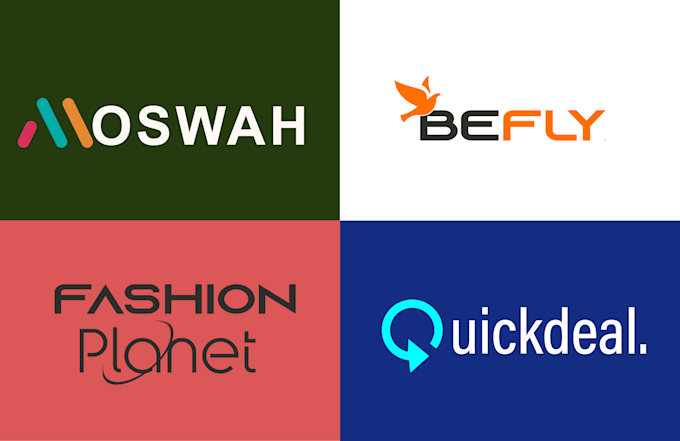 Create innovative text, letter and wordmark logo by Maidah_designs | Fiverr