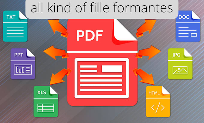 Professionally turn any file conversion pdf,html, word,excel by ...