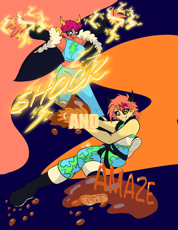 Draw characters, scenes, comics, or ships by Eclipsedoesart | Fiverr