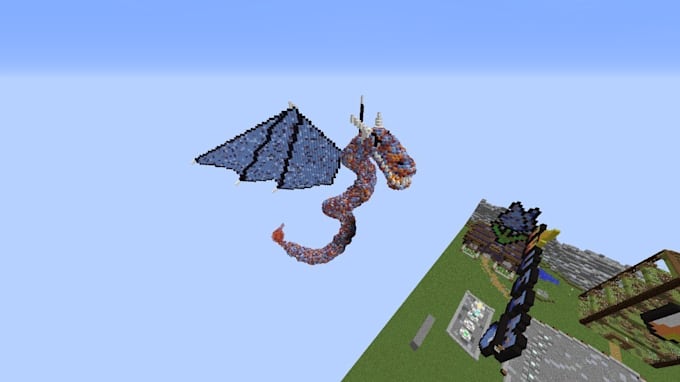 Make a minecraft build according to your wish by Ik1tetsu | Fiverr