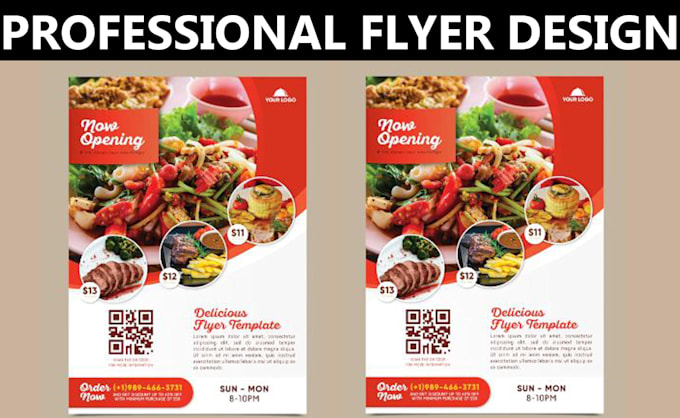 Create an amazing flyer design by Ayesharamzan6 | Fiverr