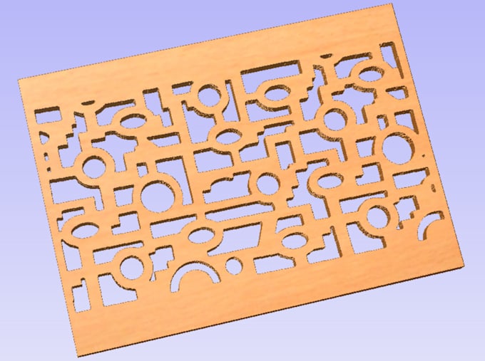 Create a simple 2d wood design using vectric aspire by Ganindudesh | Fiverr