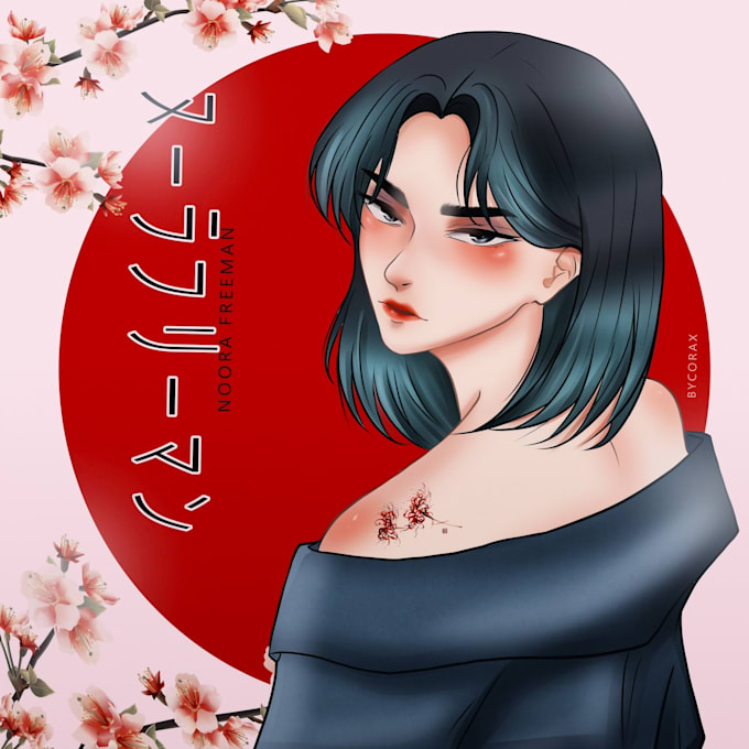 Ready to draw you an anime character by Noorafreeman | Fiverr