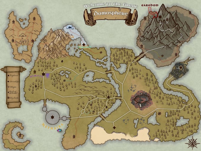 Make custom dungeon and dragons maps by Sp4rky_does | Fiverr