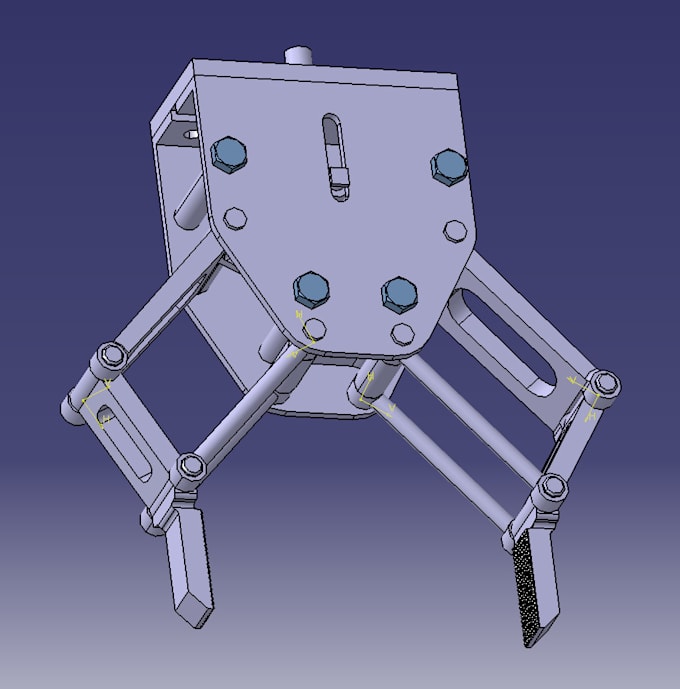 Make catia design and kinematic simulation by Feri69 | Fiverr