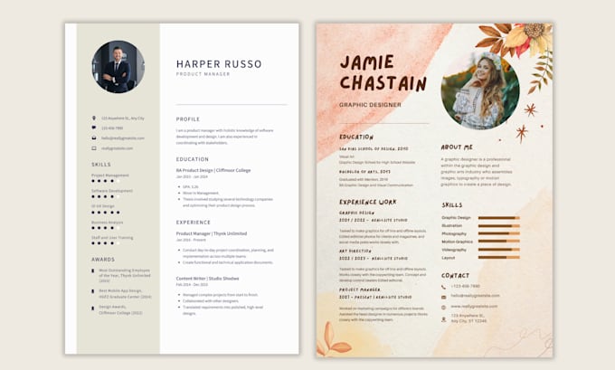 Professional resume design, cover letter and cv design by ...