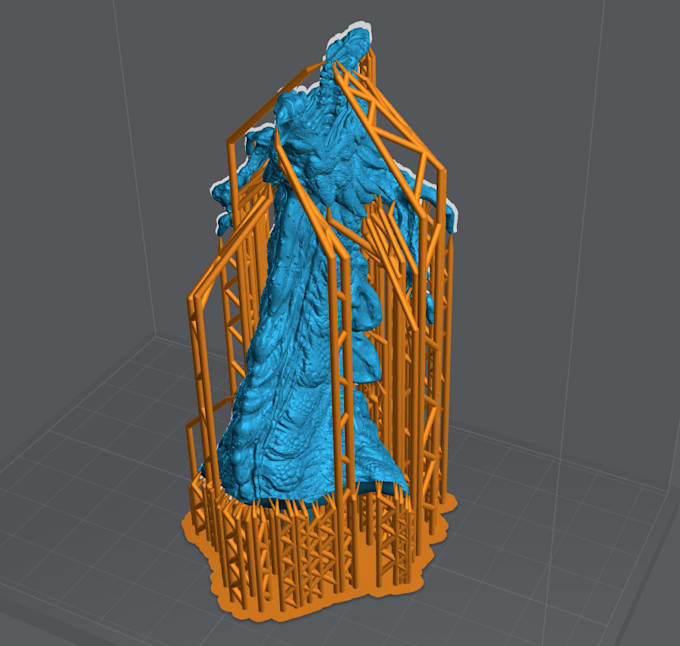 Support your 3d models and miniatures for resin 3d printing by Magikarp28 | Fiverr