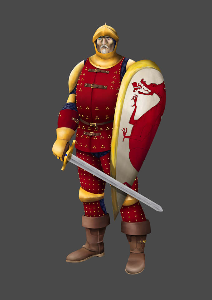 Draw your dnd, trpg or fantasy characters by Lougribble | Fiverr