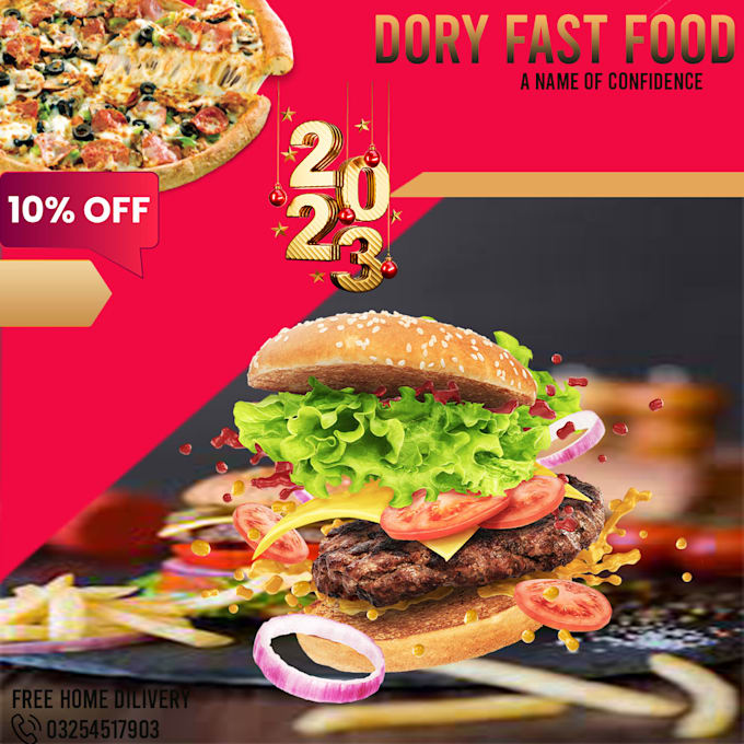 Make outstanding and unique menu design by Mishustudio | Fiverr