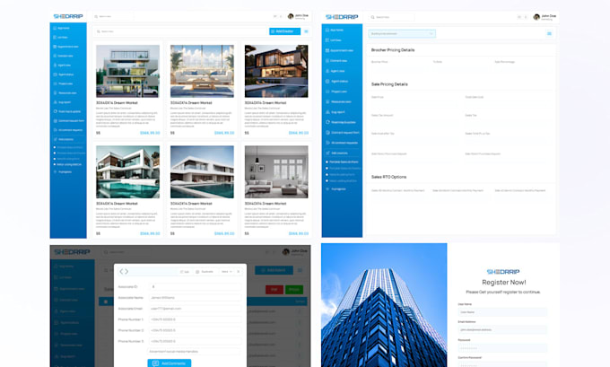 Develop stunning web app dashboard in react, next, node js by Zill_e ...