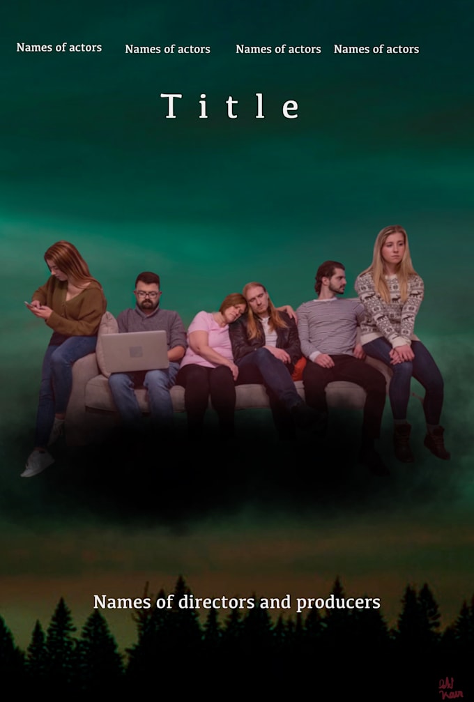 Design basic movie posters by Kusukida | Fiverr