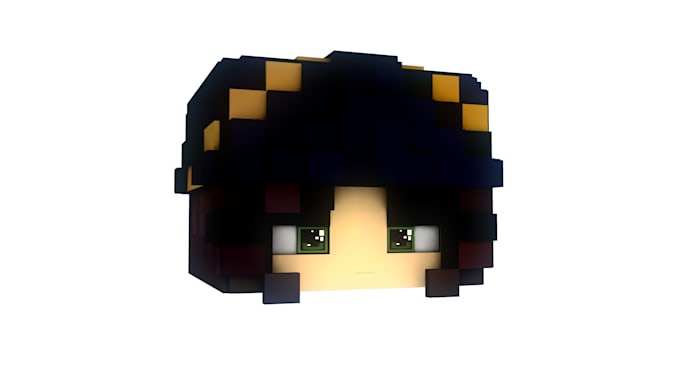 Make 10 minecraft head render for you by Whitecrescentid | Fiverr