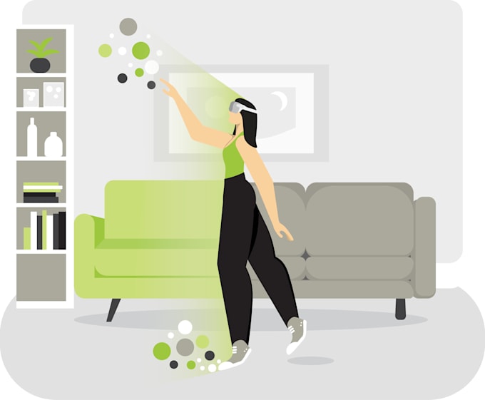 Create a modern flat 2d vector illustration by Kennagillooly | Fiverr