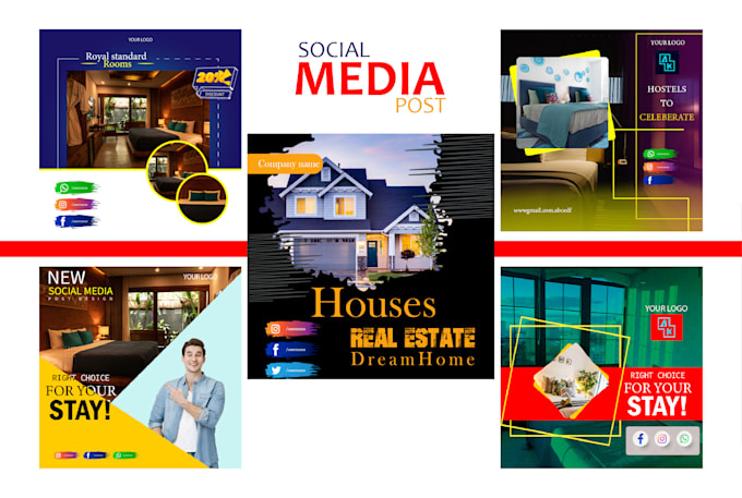 Be your social media post designer by Nasri_arts | Fiverr