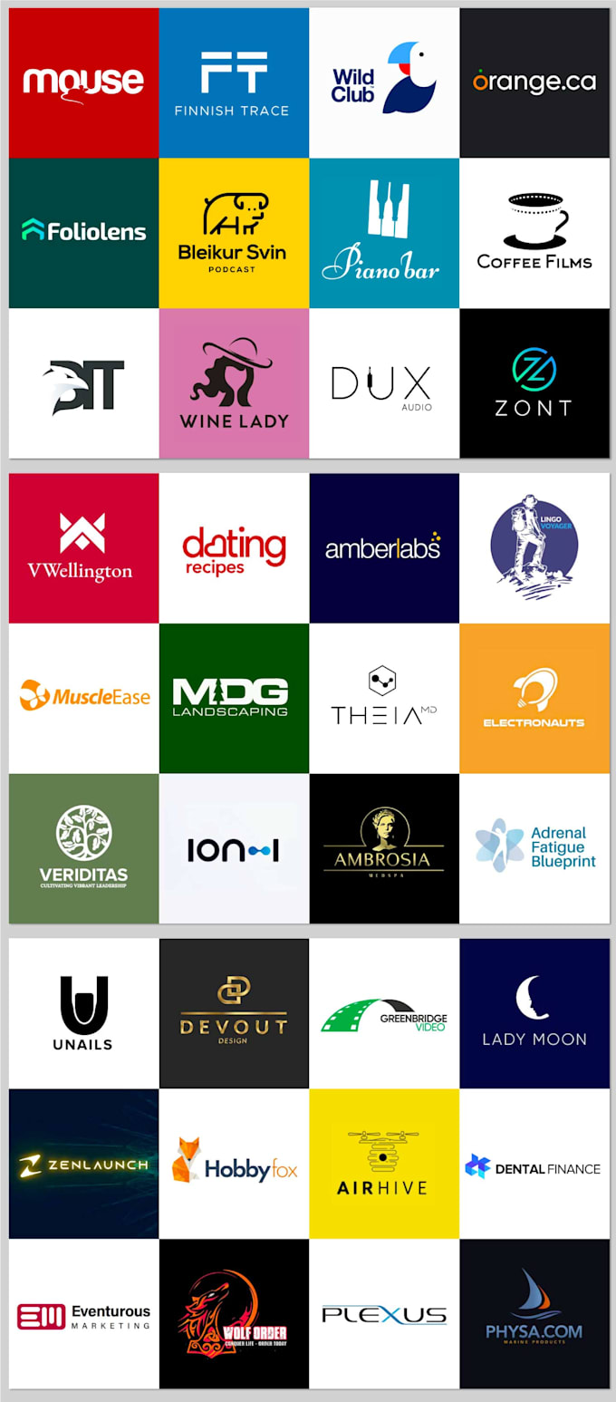 Create professional logo design by Sergony | Fiverr