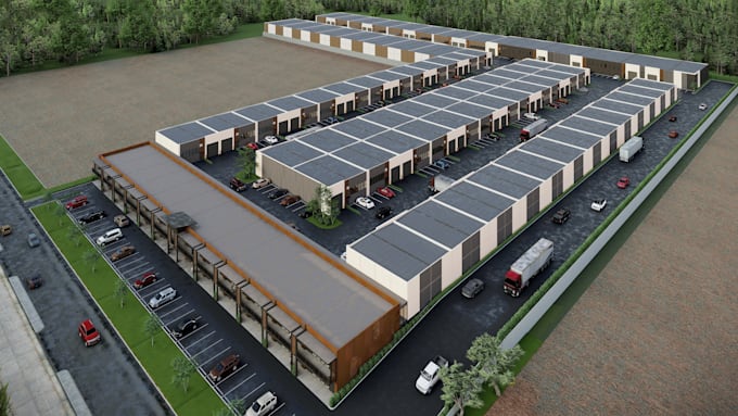 Provide hq realistic exterior 3d rendering by Shairaorogo | Fiverr