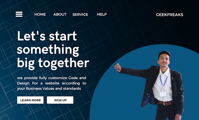 Develop professional looking custom web application with designs and ...