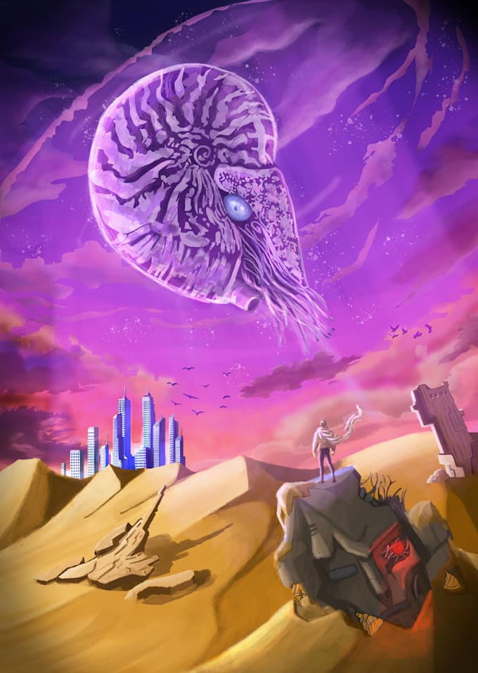 Create an environment concept art and illustration by Andreabuonocore ...