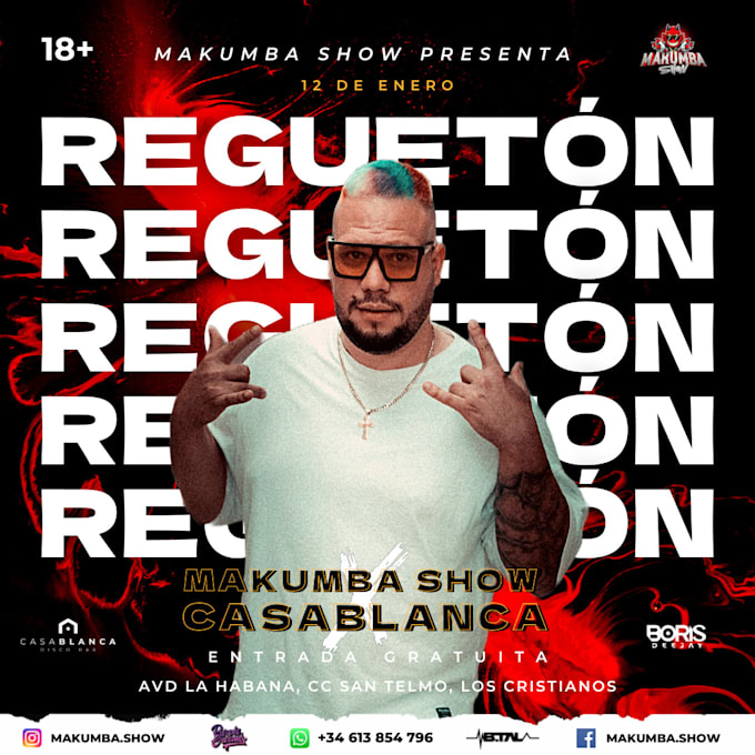 Do album covers or party covers for your nightclub by Cleanclub_es | Fiverr