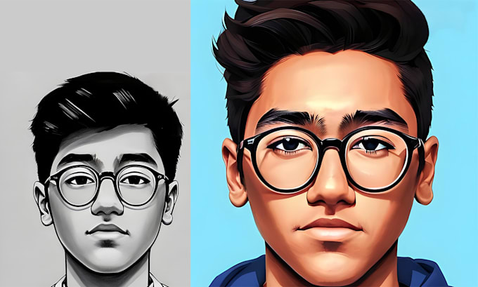 Make avatar illustration for social media in 24 hours by Seifhsa | Fiverr
