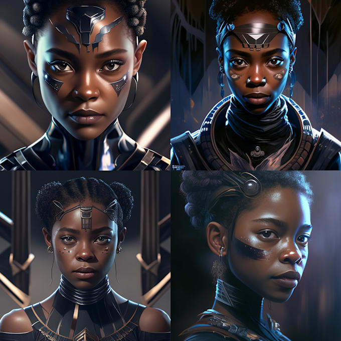 Create high resolution ai digital art for you by Margaridafer660 | Fiverr