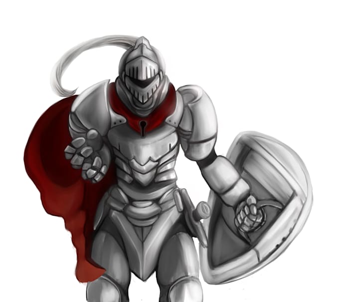 Draw you knight armor design by Cassjurgen | Fiverr