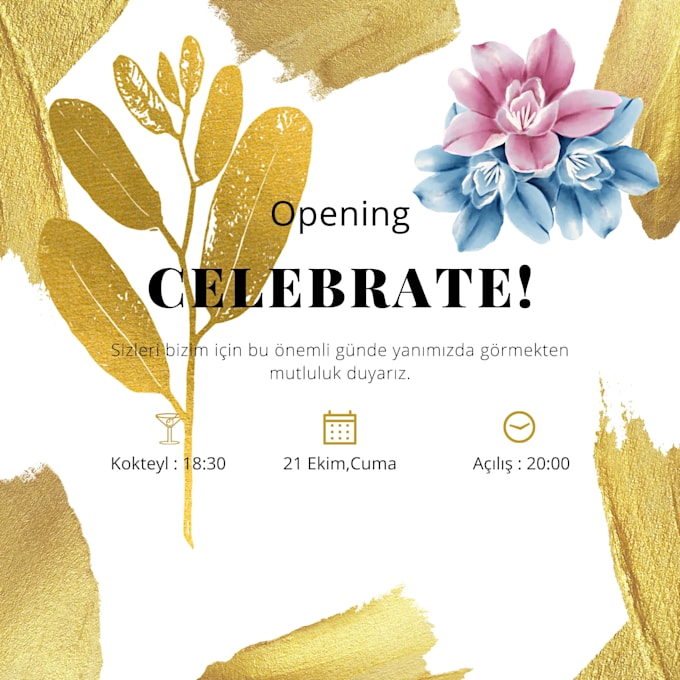 Do nice invitations for you by Roseseda | Fiverr