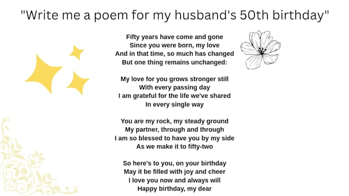 Create a short poem about anything by Toffinabof | Fiverr