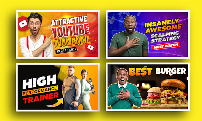 Design an amazing eye catchy youtube thumbnail in 6 hours by Bd69 ...