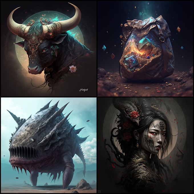 Graphist fantasy art realist by Bunnybugzy | Fiverr