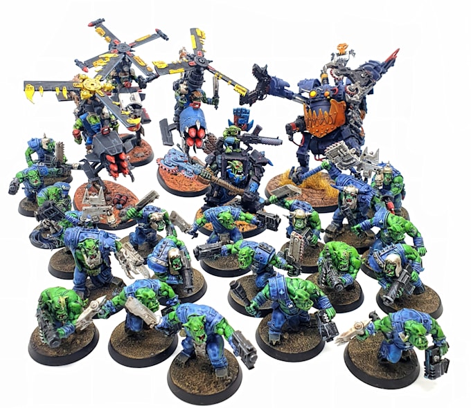 Paint your miniature models fast using quality paints by Forged_in ...