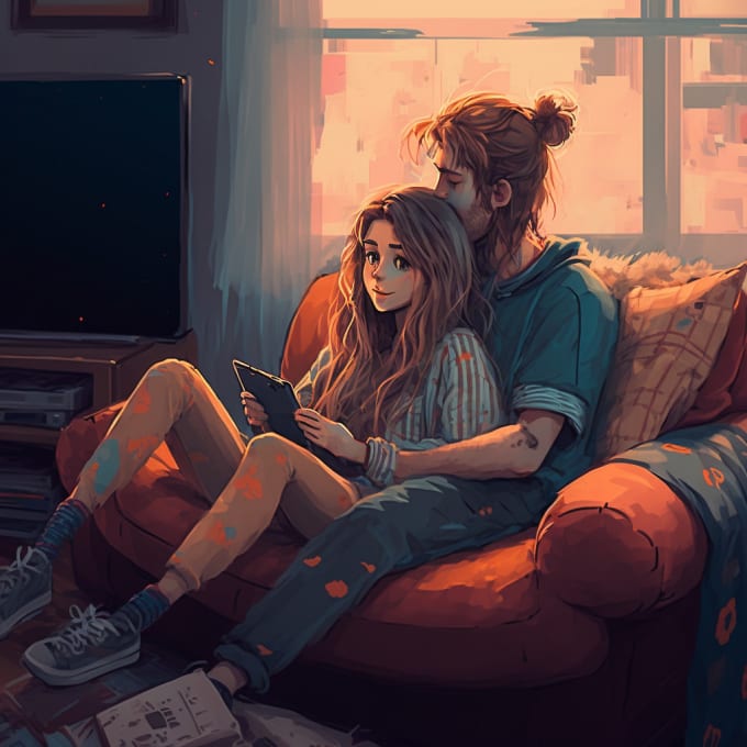 Draw a complete portrait of your girlfriend or boyfriend by ...